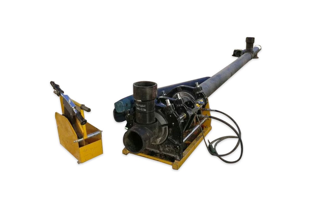 Butt-Welding Machine for PE Pipes 110 to 355mm | Weldpoly Field355